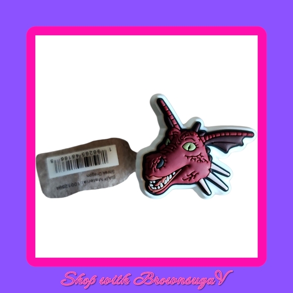CROCS | Accessories | Shrek Dragon Elizabeth Crocs Jibbitz Shoe Charm ...